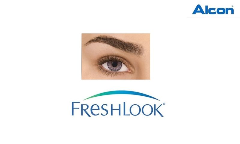 Grey Freshlook Colorblends Monthly Color Contact Lens (2 Lens Box ...